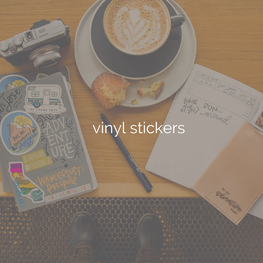 Vinyl Stickers + Sun Catchers – bobo design studio