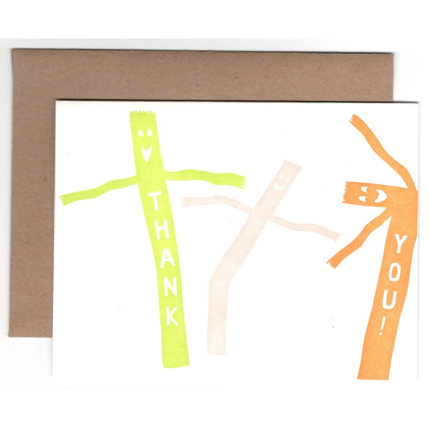 Air Dancers Thanks Greeting Card - Power and Light Press – bobo design ...