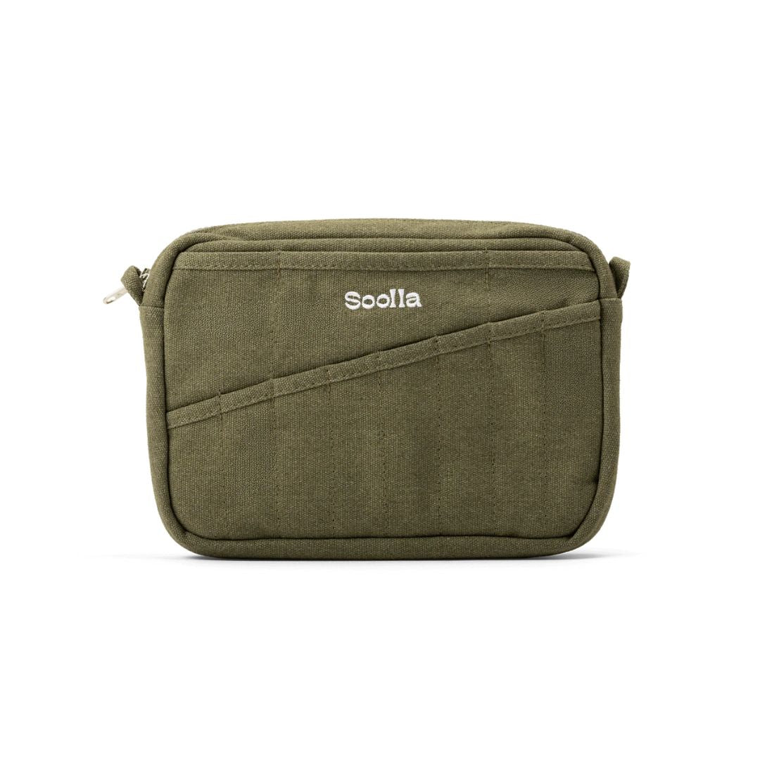 Soolla Studio Stationery Pouch - Deep Forest Green – bobo design studio