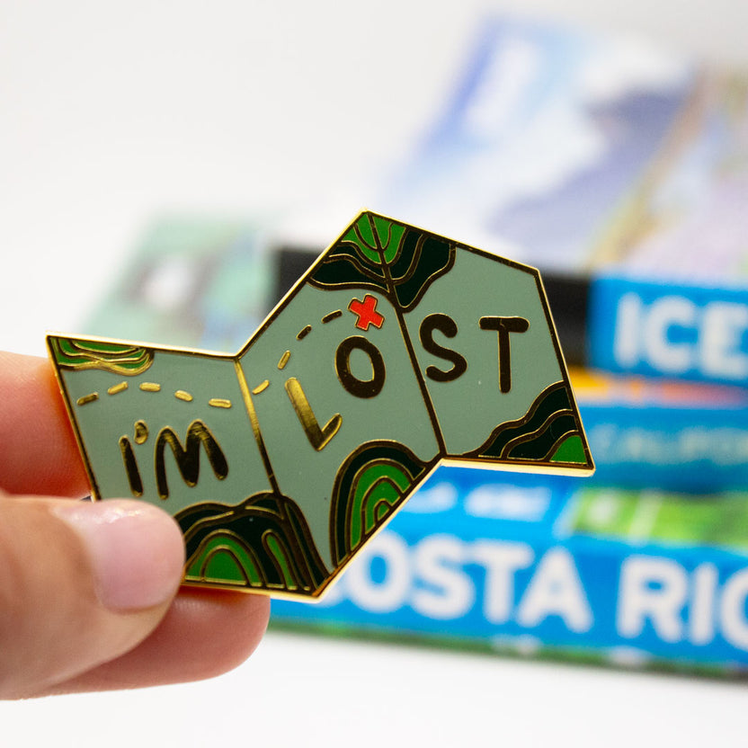 I'm Lost Map Pin – bobo design studio