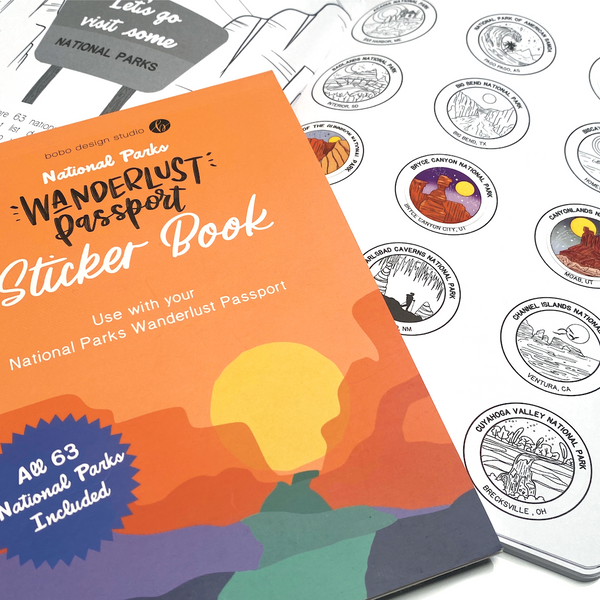 Wanderlust Passport Travel Journal- National Parks Edition - bobo ...